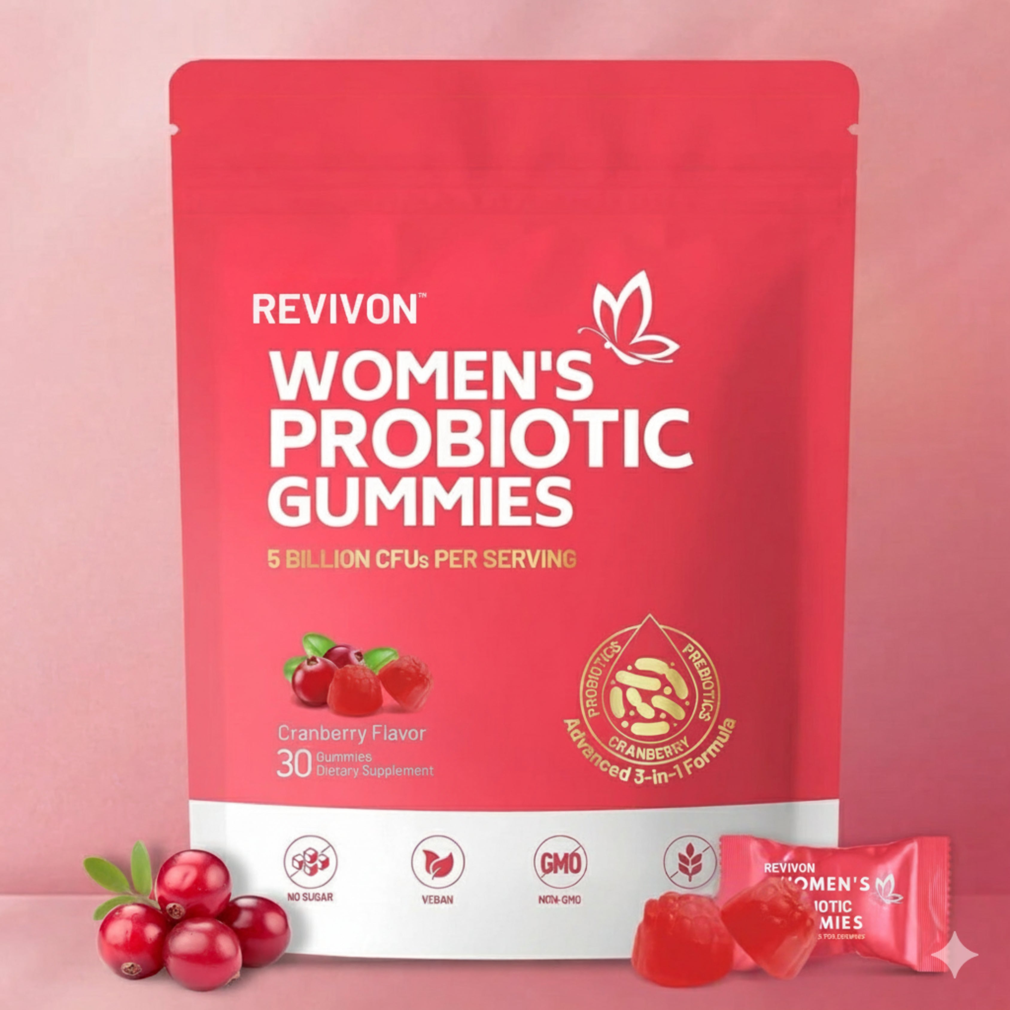 Women's Probiotic Gummies – Revivon